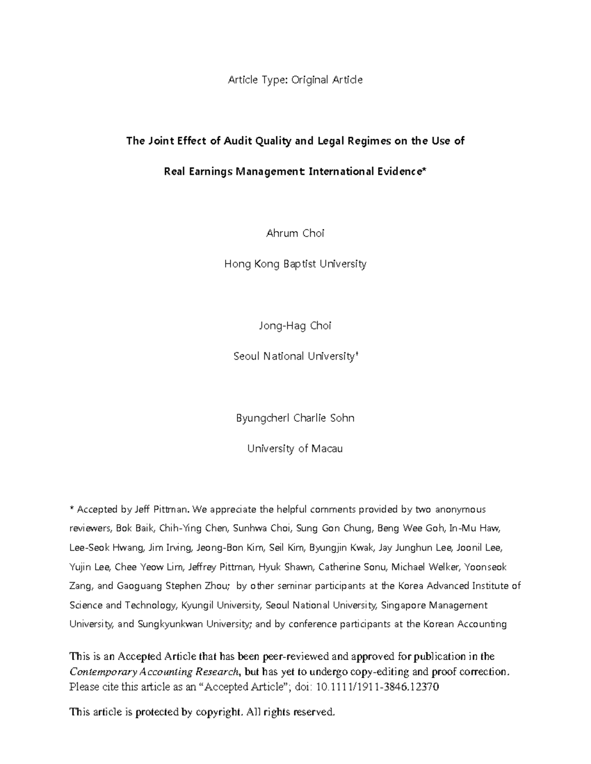 Choi2017 - This is an Accepted Article that has been peer-reviewed and ...