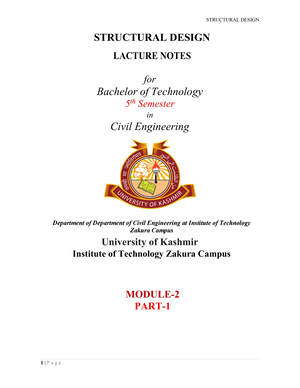 Civil Engineering Materials and Construction Module 3 Part 1 - CIVIL ...