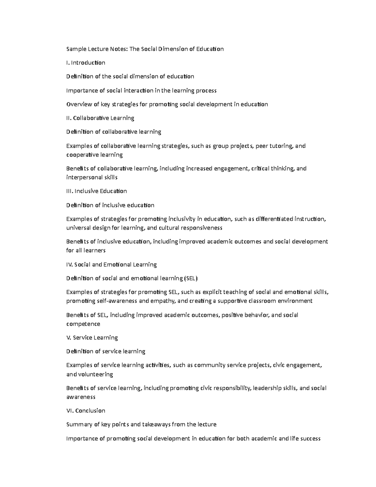 Social Dimension of Education - Introduction Definition of the social ...