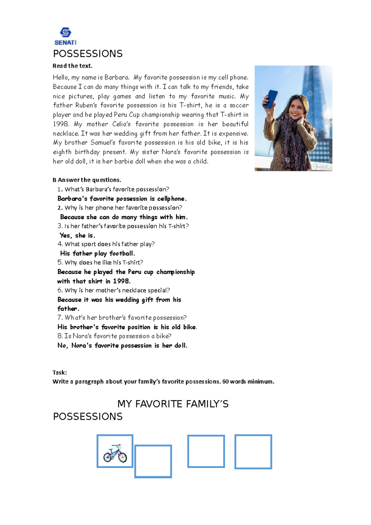 Actividad Entregable 4 - My possessions (Recuperado automáticamente ...