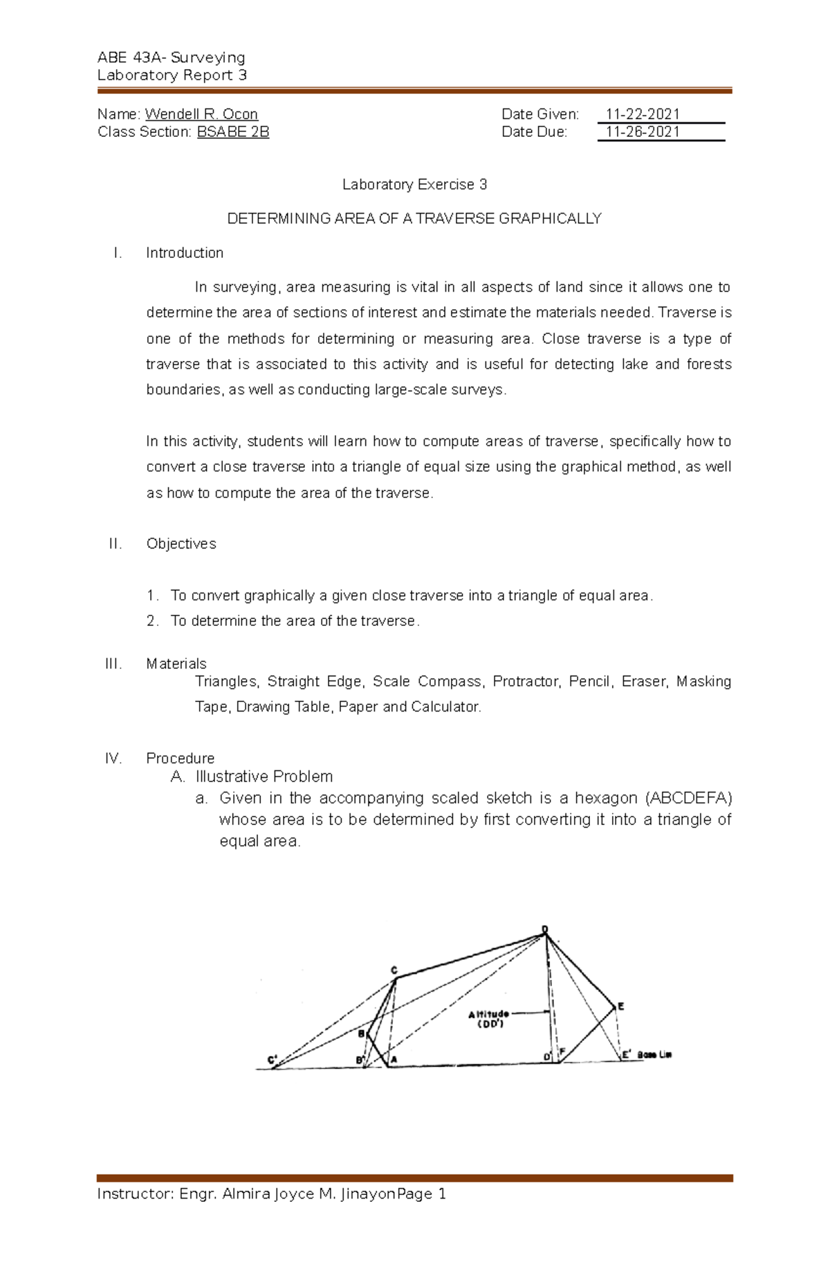 Laboratory 4: Engineering Data Analysis - Single factor experiment ...