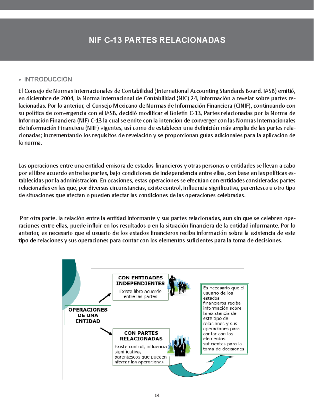 Contabilidad financiera - NIF C-13 PARTES RELACIONADAS » INTRODUCCIÓN ...