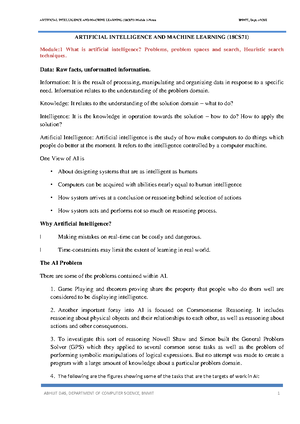 Model Question Paper 2 21 Matcs 41 -CSE Allied Branches - Artificial ...