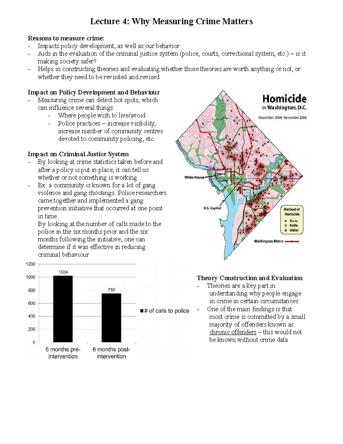 Module 1, Lecture 4 - Why It Matters - Lecture 4: Why Measuring Crime ...