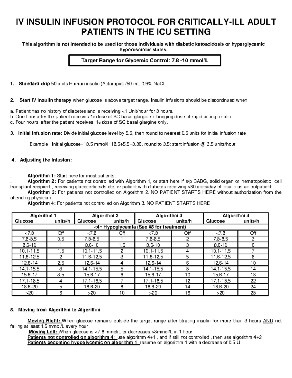 Inbound 6055291695704591509 - IV INSULIN INFUSION PROTOCOL FOR ...