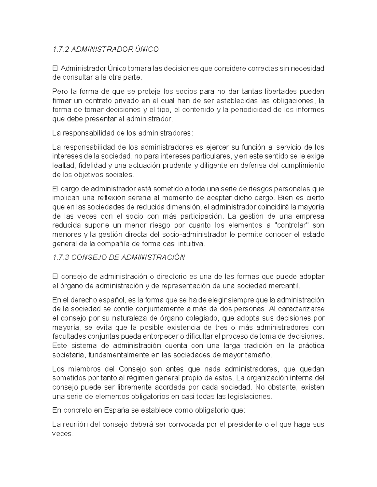 El Administrador Único Y Su Tratamiento Para Efectos De Imss – GLJY
