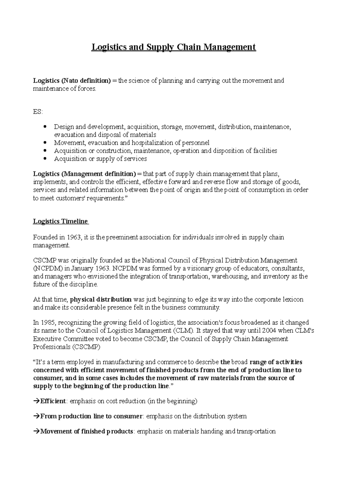 Logistics and Supply Chain Management - Logistics and Supply Chain ...