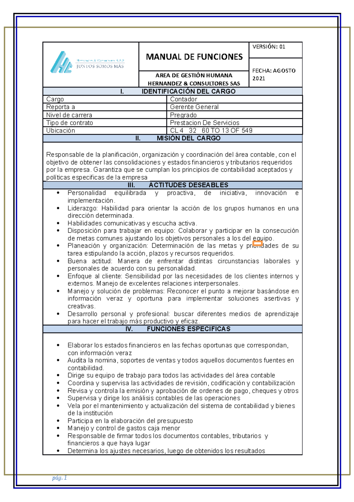 Manual fuciones Contador - MANUAL DE FUNCIONES VERSIÓN: 01 FECHA ...