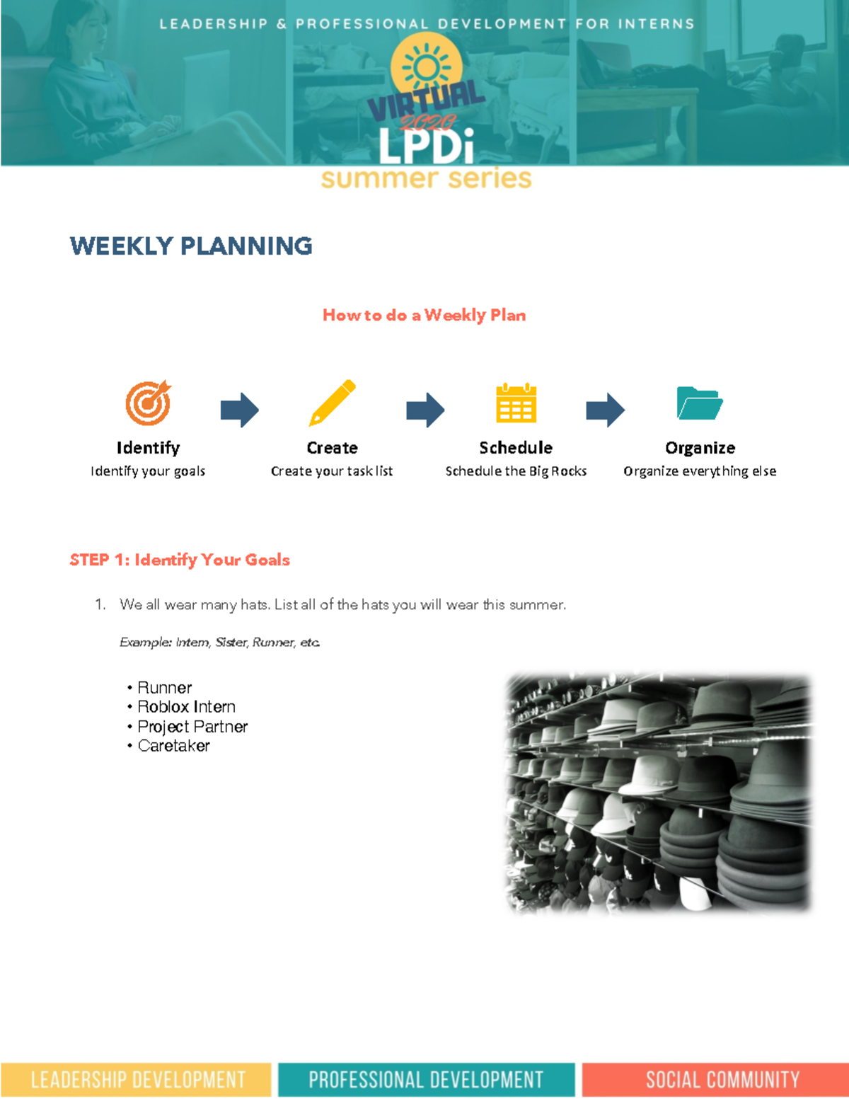 Weekly Planning Tool - Editable PDF - WEEKLY PLANNING How to do a ...