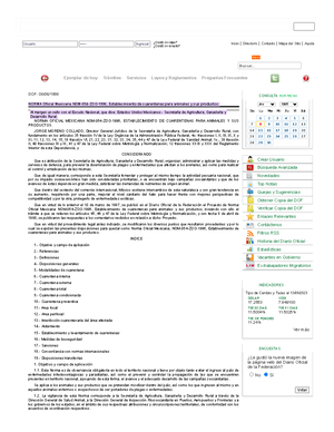 Norma Oficial Mexicana NOM-052- Semarnat-2005 , Que establece las ...