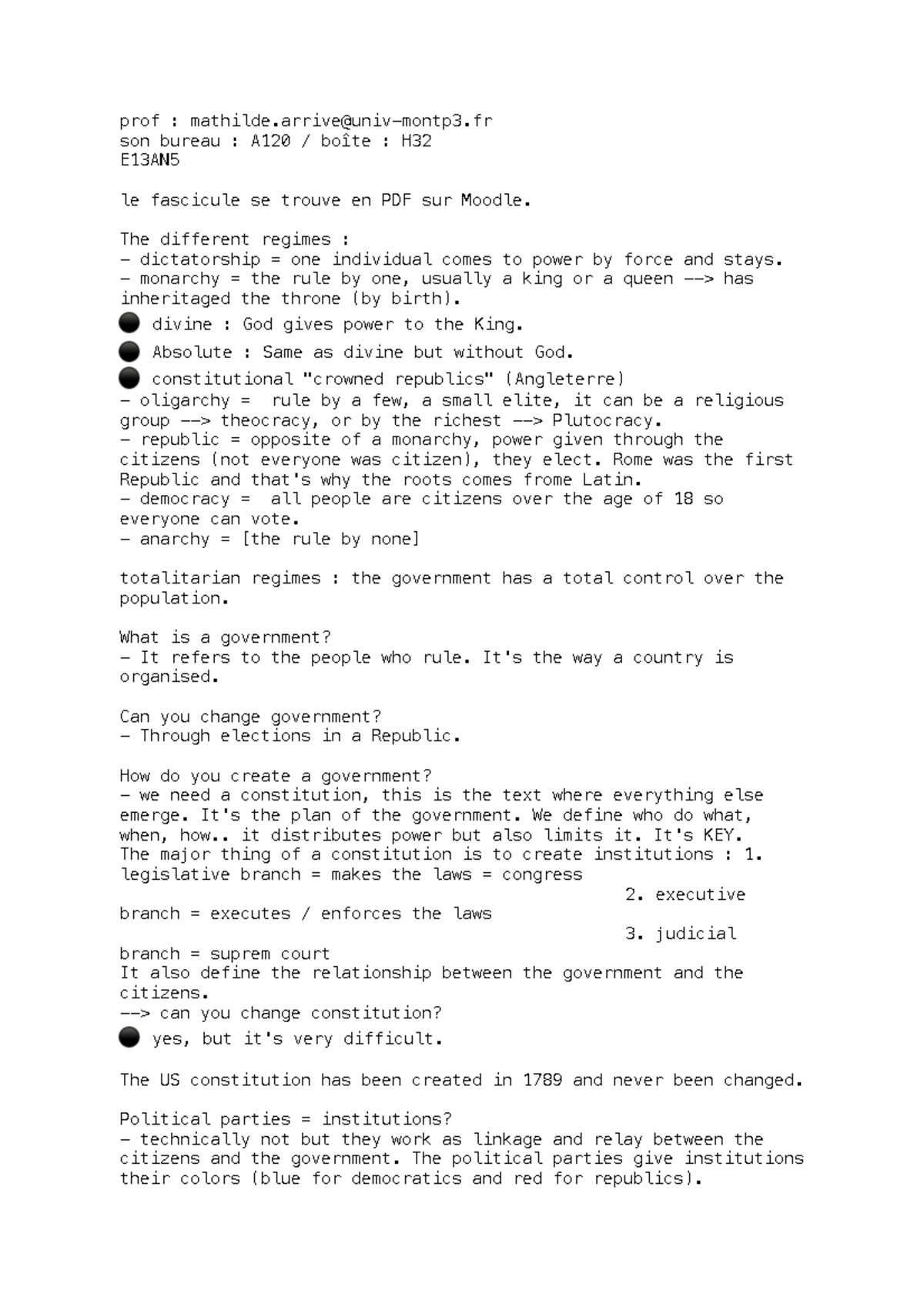 TD1 Basic information - prof : mathilde@univ-montp3 son bureau : A120 ...