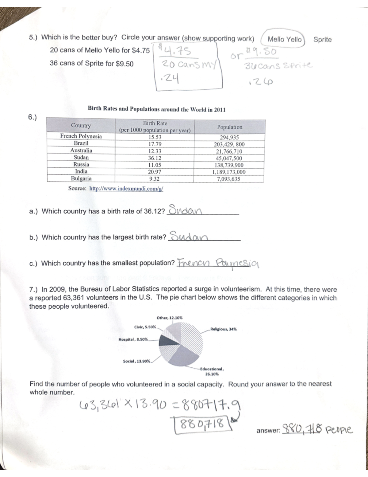 Math hw 10:15 pt 2 - MAT 1205 - Studocu