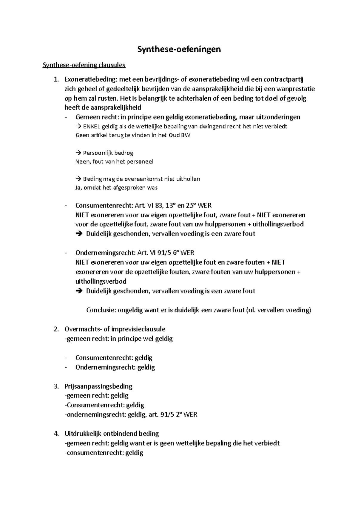 Synthese-oefeningen - Synthese-oefeningen - Synthese-oefeningen ...
