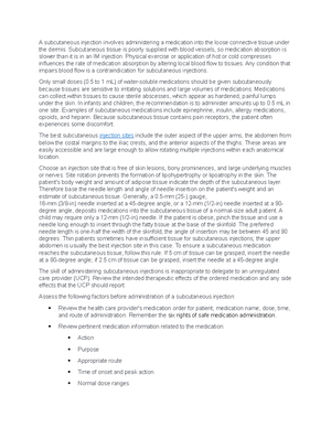 Nursing Module 19 Wound CARE Lesson 4 Notes - LESSON 4: PRESSURE INJURY ...