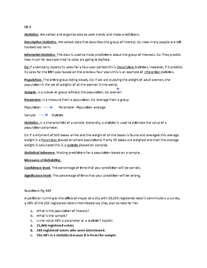 STAT 270 Excel Project Part 1 - STAT 270 Data Analysis Project Part 1 ...