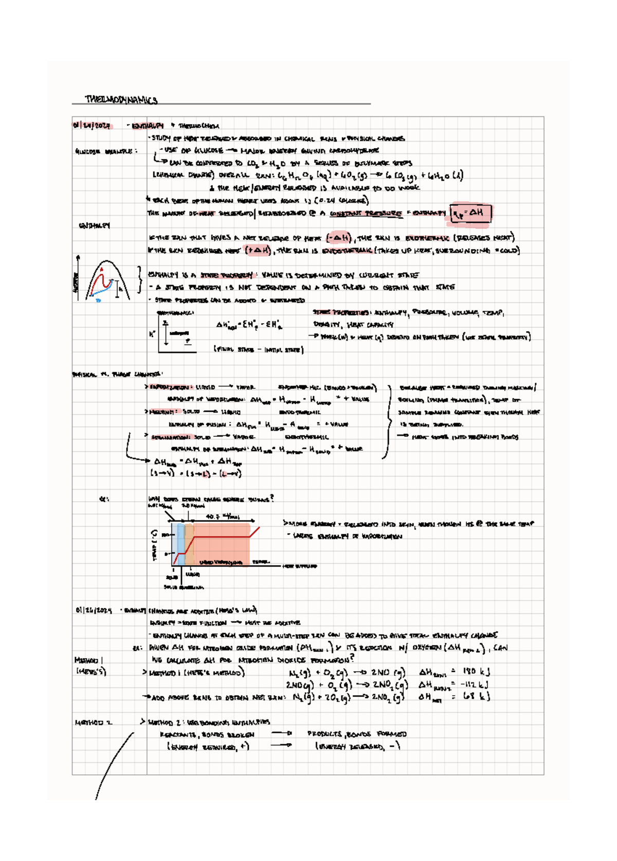Thermodynamics - Thermochem - THERMODYNAMICS 01124 cozy enthalpy ...