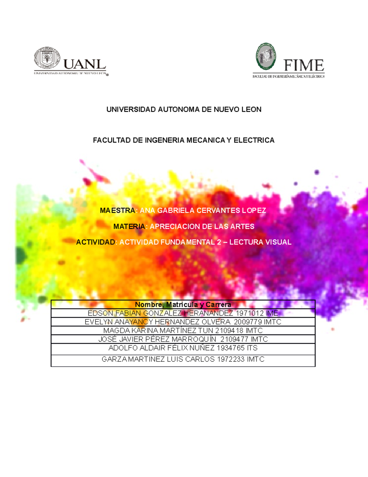 AF2 Lectura de objetos bidimensionales y tridimencionales - UNIVERSIDAD AUTONOMA DE NUEVO LEON ...