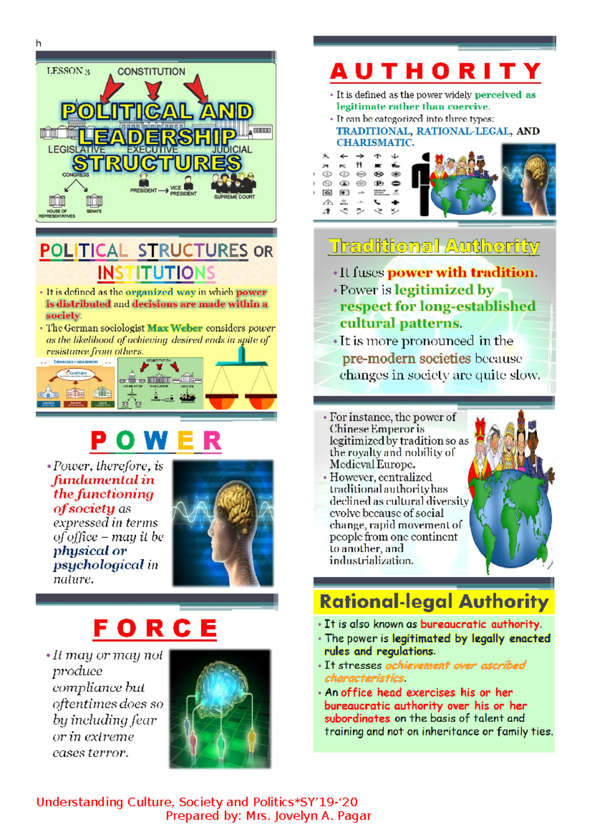 UCSP hand-outs 2 - Bachelor of Elementary Education - h Understanding ...