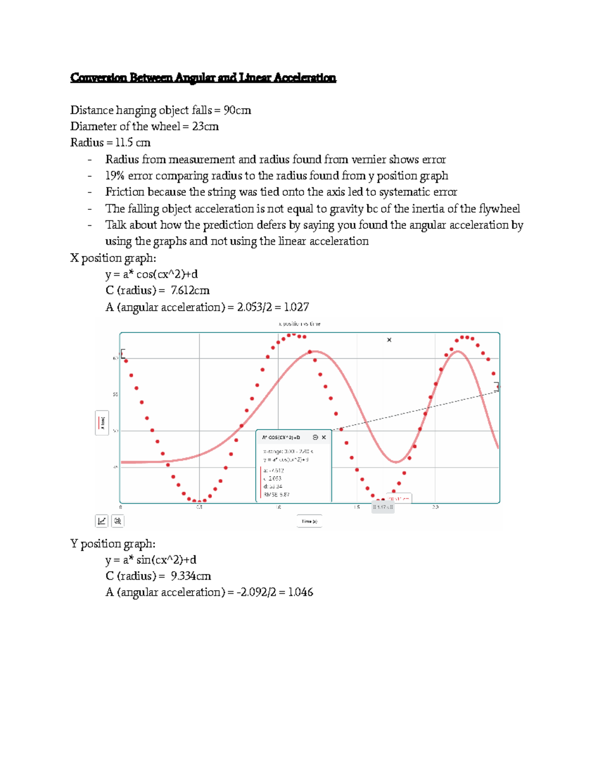 Conservation of Angular acceleration - Conversion Between Angular and ...
