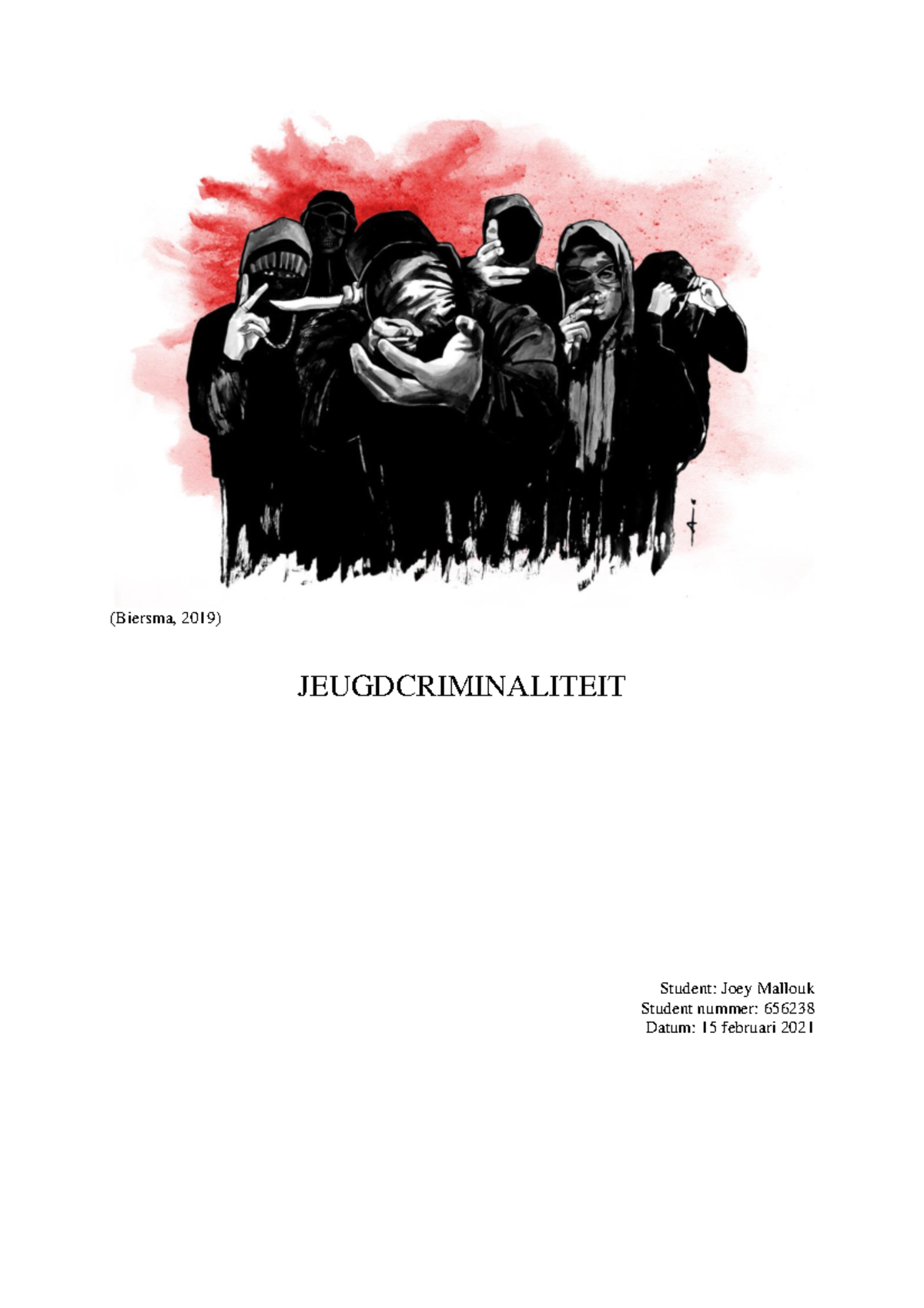 Jeugdcriminaliteit - Module aanpak jeugdcrimiliteit, behaald met een 8 ...