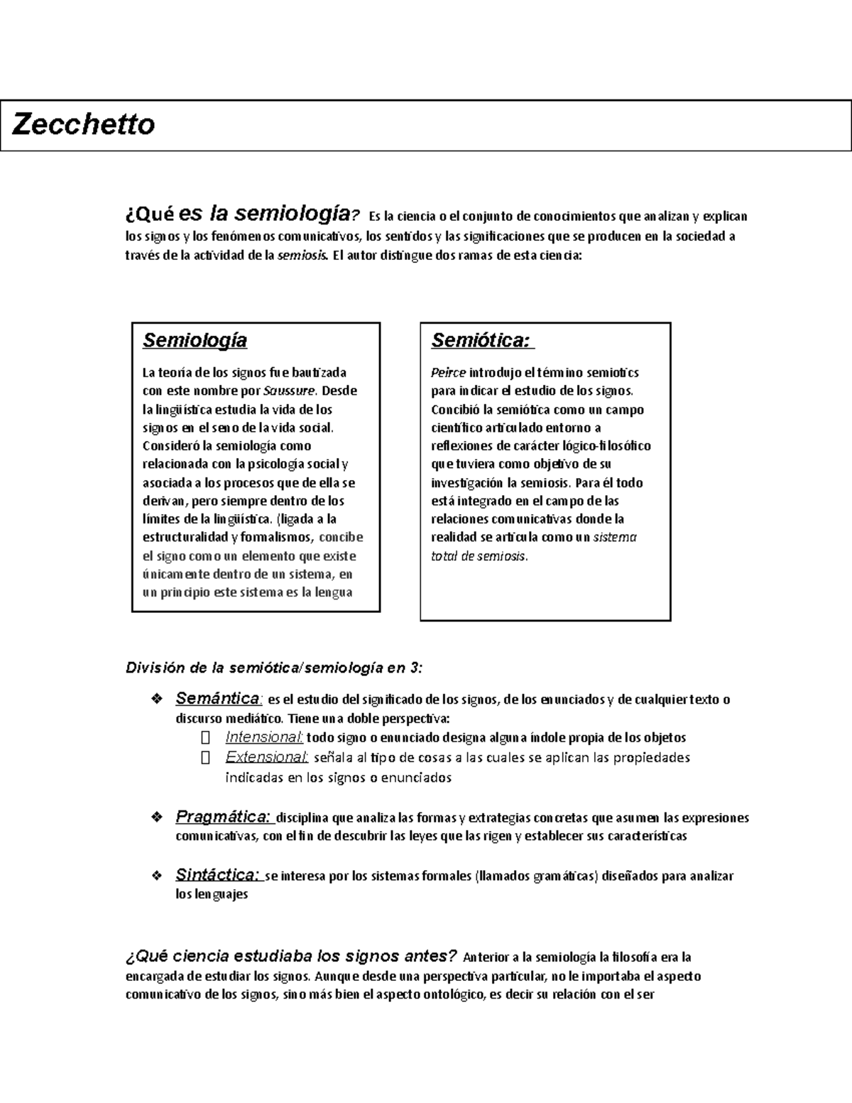 SEMILOGIA Resumen Completo!!!! - ¿Qué es la semiología? Es la ciencia o ...