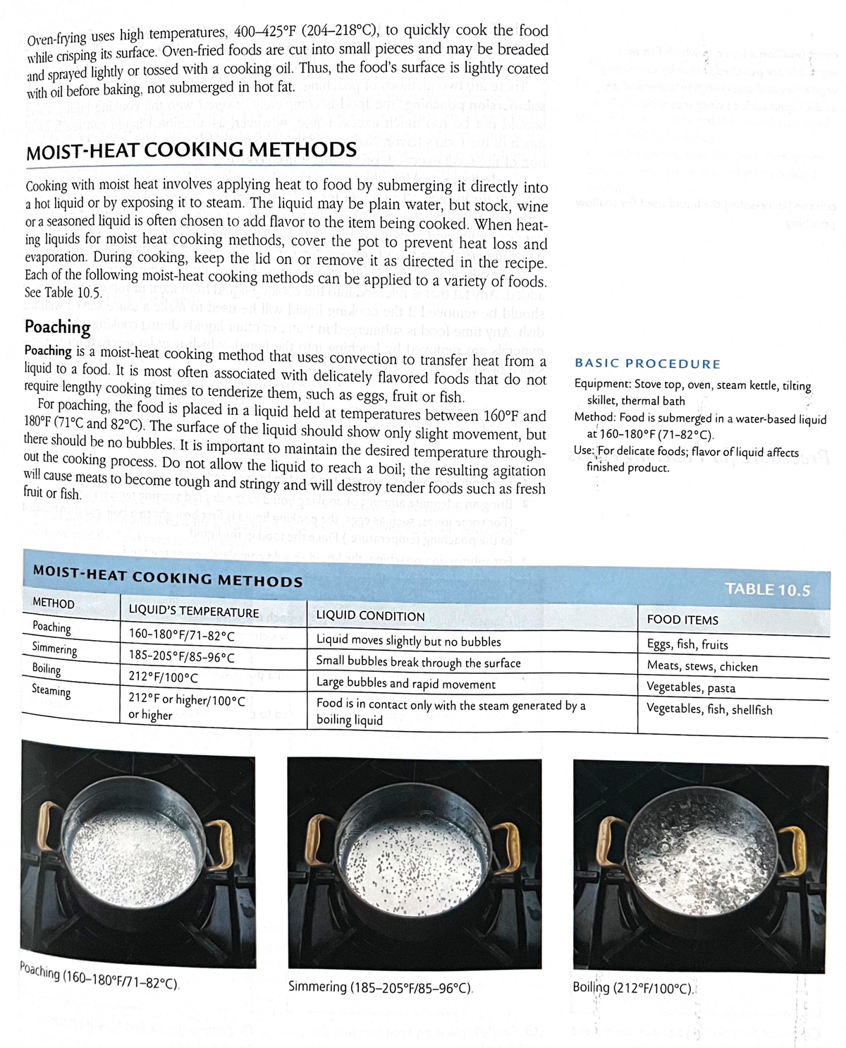 Cooking 18 - Class Review. - HFT 1000 - Studocu
