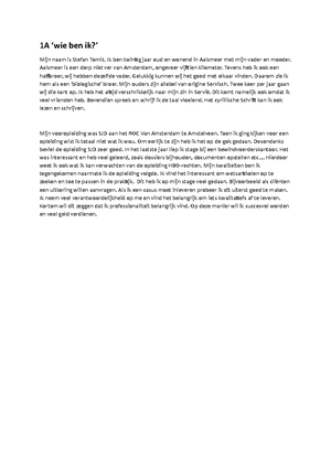 Stageinformatie - Stage informatie handleiding - De stageplaats Waar ...