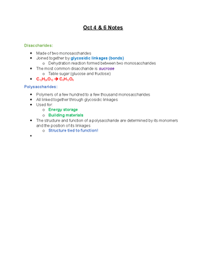 Chapter 2 Notes - Chemistry of Life in Biology - Chapter 2 Notes ...