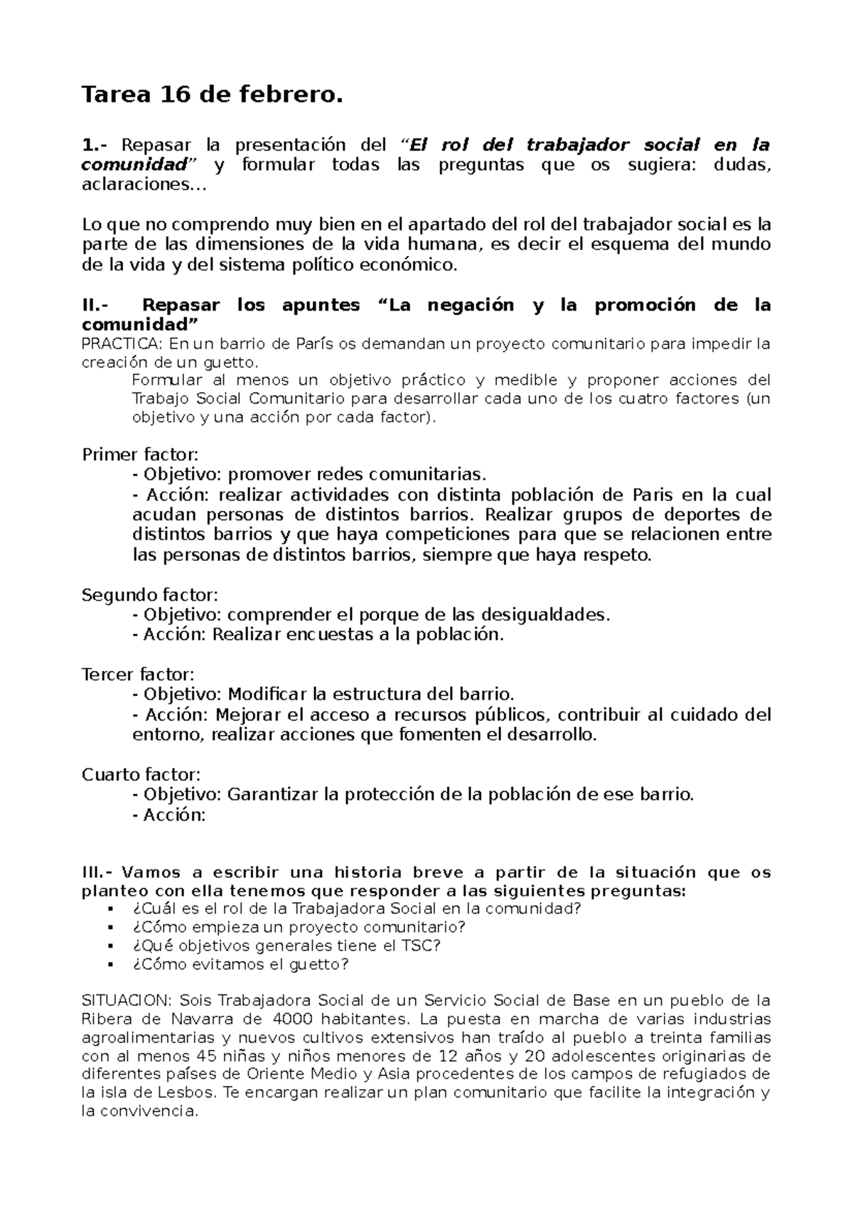 Tarea 16 de febrero. Zuriñe Sainz Hernández - Tarea 16 de febrero. 1 ...