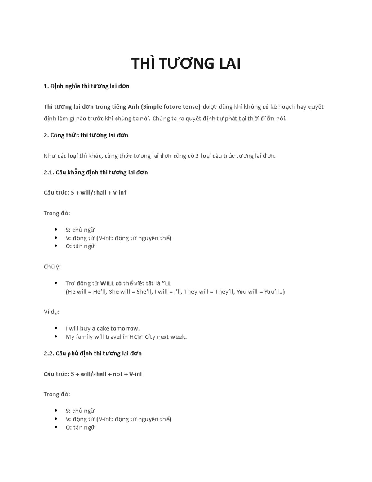 TH T NG LAI English Exercises For Grade 5 TH T NG LAI 1 Nh th-t-ng-lai-english-exercises-for-grade-5-th-t-ng-lai-1-nh
