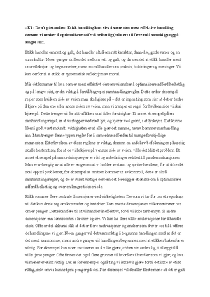 Etikk - Pliktetikk Pliktetikk er en filosofisk tilnærming til etikk som ...