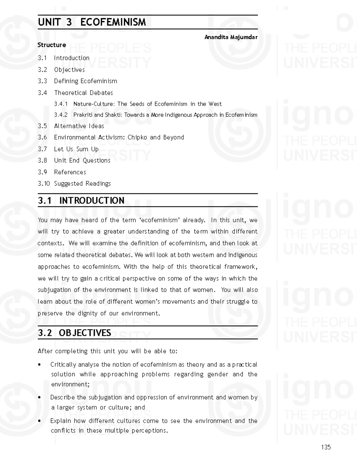 Ecofemenism gfvbb hgvv hsswrtg hgffv - Eco-Feminism UNIT 3 ECOFEMINISM ...