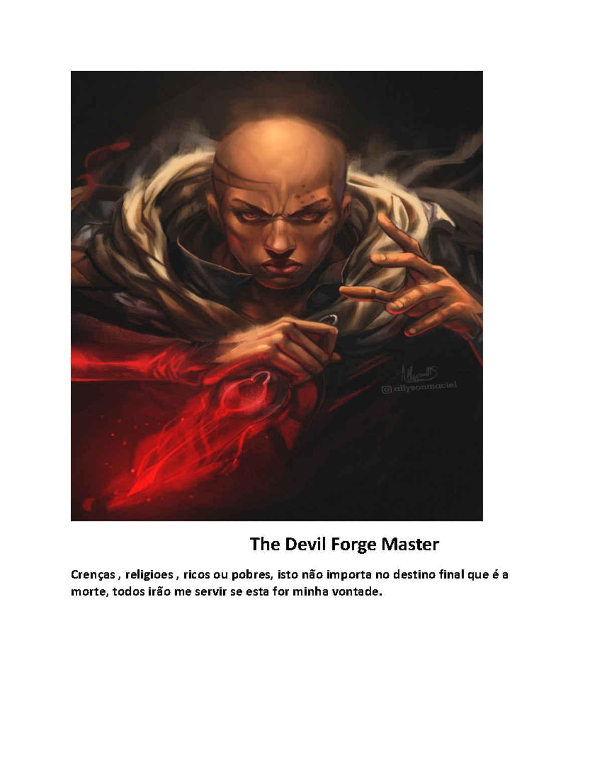 The devil forge master 2 - The Devil Forge Master Crenças , religioes ...