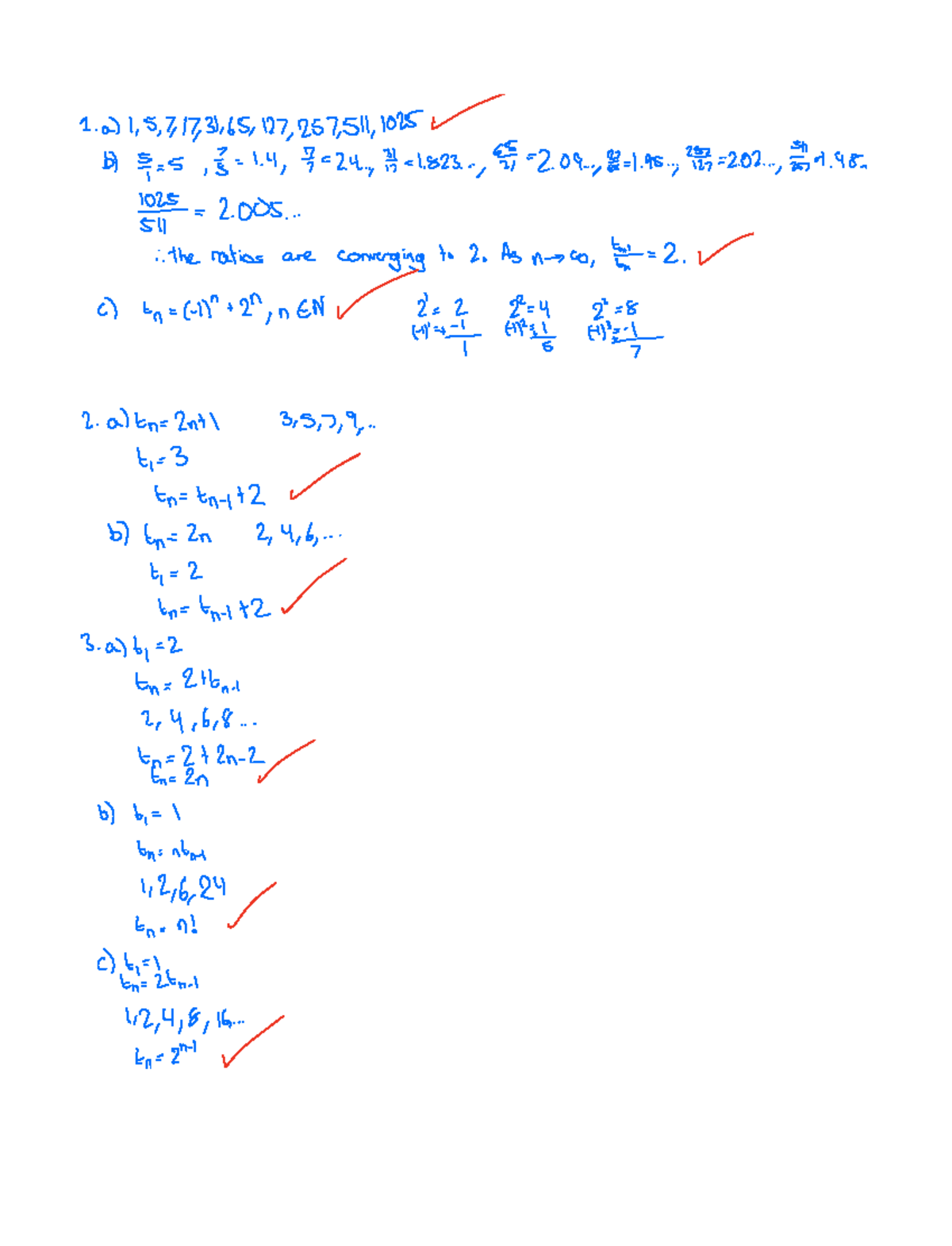 Note (47) - Lesson 2 Math HW - Mathematics 20-1 – Sequences and Series ...