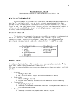 Nursing action plan - Communication is essential for successful ...