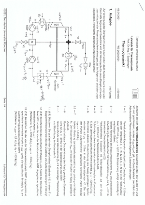 Dampftafel - Tabelle Zé2 - Grundlagen der Thermodynamik - Studocu