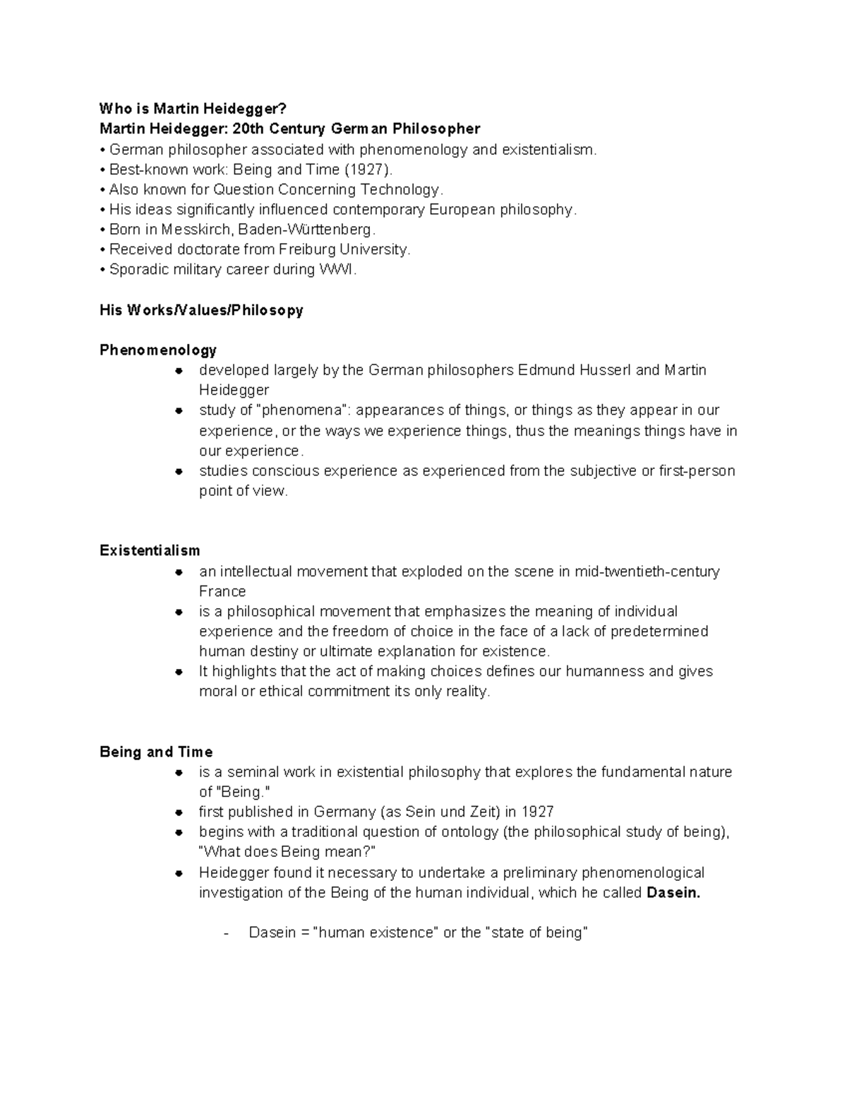 Martin Heidegger - Who is Martin Heidegger? Martin Heidegger: 20th ...