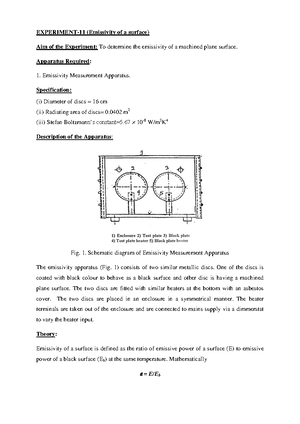 EXPERIMENT 1: LINEAR HEAT CONDUCTION (TD1002A) - Heat Transfer Lab ...