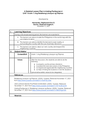 CRUZ- Local AND Foreign RRL - PHILIPPINE NORMAL UNIVERSITY The National ...