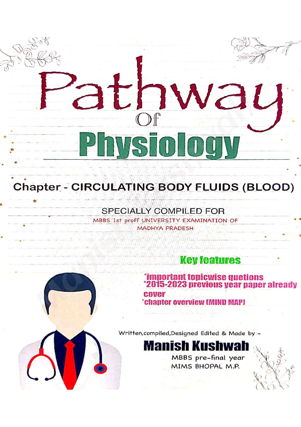 Blood Physiology @ Manish Kushwah - Blood Groups & Blood Transfusion ...