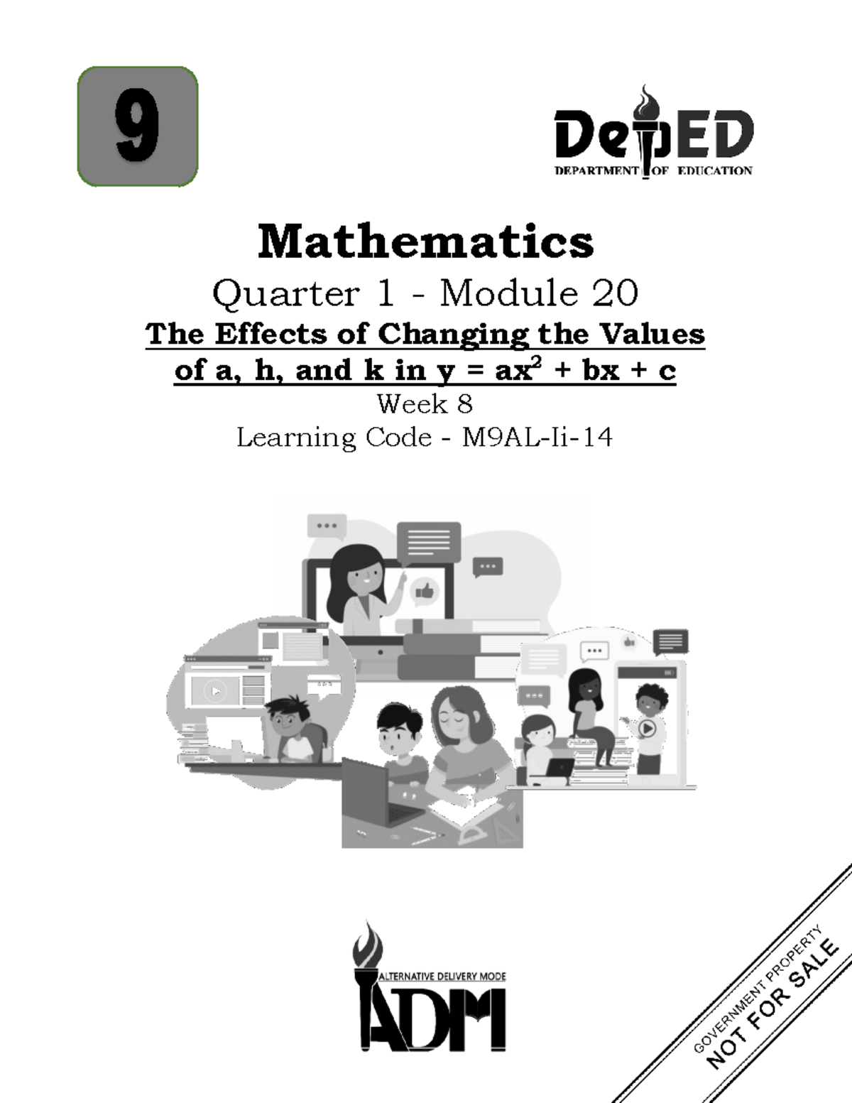 Math9 Quarter 1 Module 20 Final-V3-1 - Mathematics Quarter 1 - Module ...
