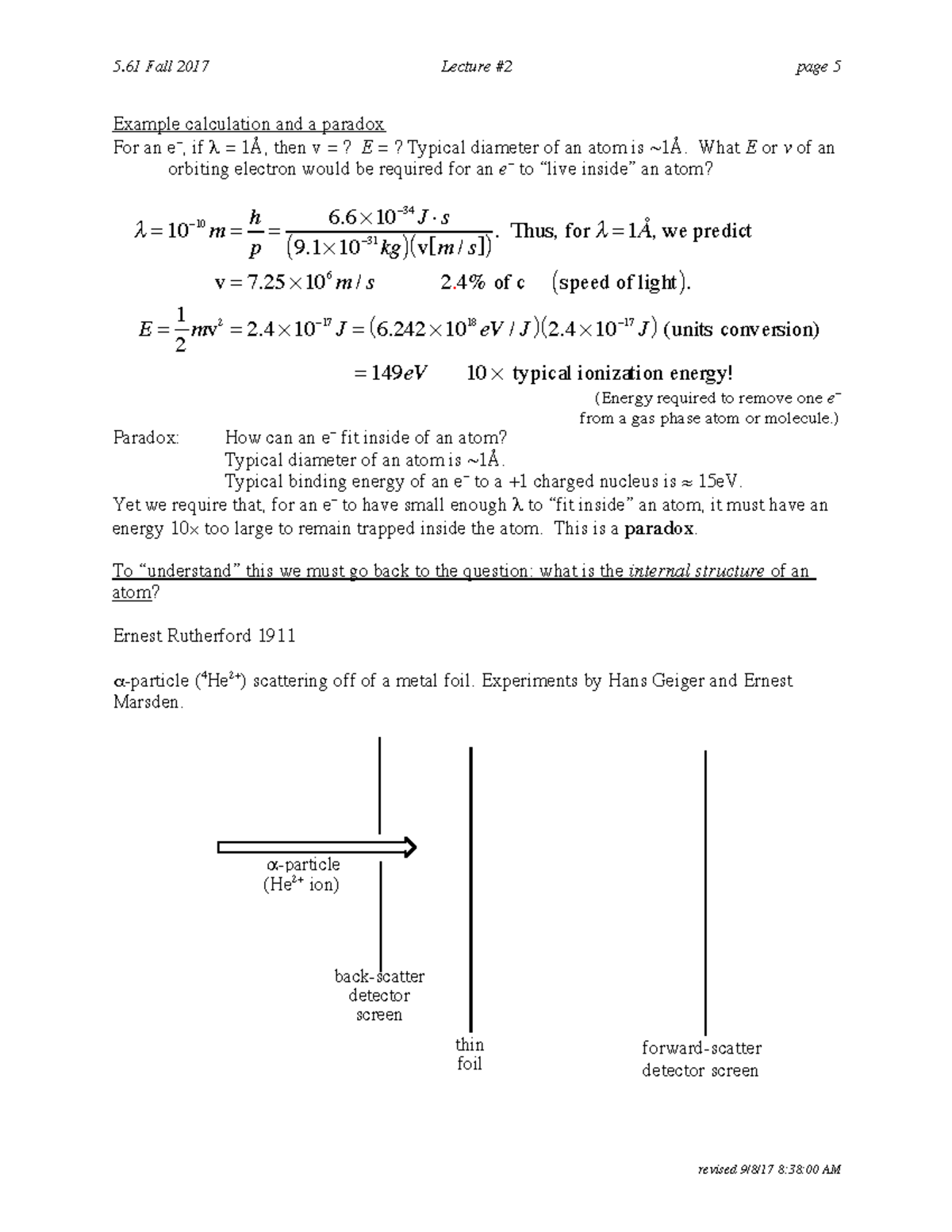 Mathematical coursework - 5 Fall 20 17 Lecture #2 page 5 revised 9/8/17 8:38:00 AM Example - Studocu