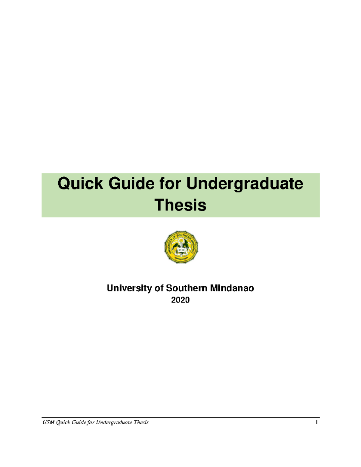2 Quick-Guide Thesis- Reference-2020 Final - Quick Guide for ...