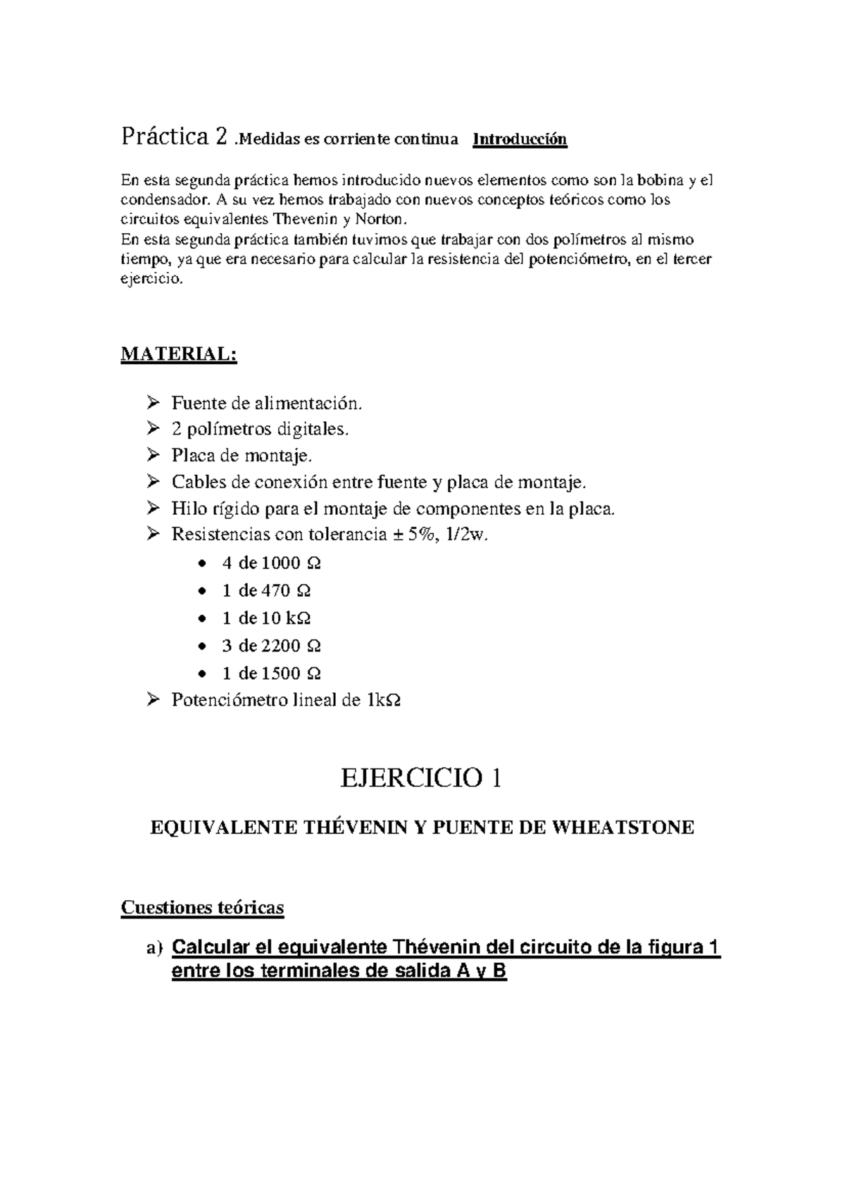 Préctica 2 Circuitos Eléctricos - Warning: TT: undefined function: 32 Warning: TT: undefined ...