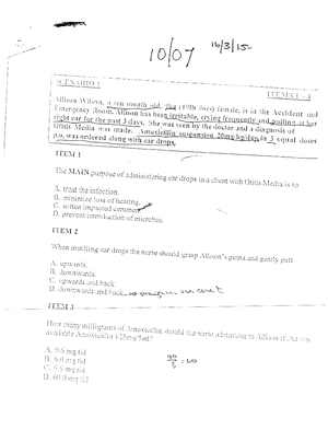 32 - Paper 2 - renr - [PAPER II — CLINICAL NURSING — OBJECTIVE-TYPE ...