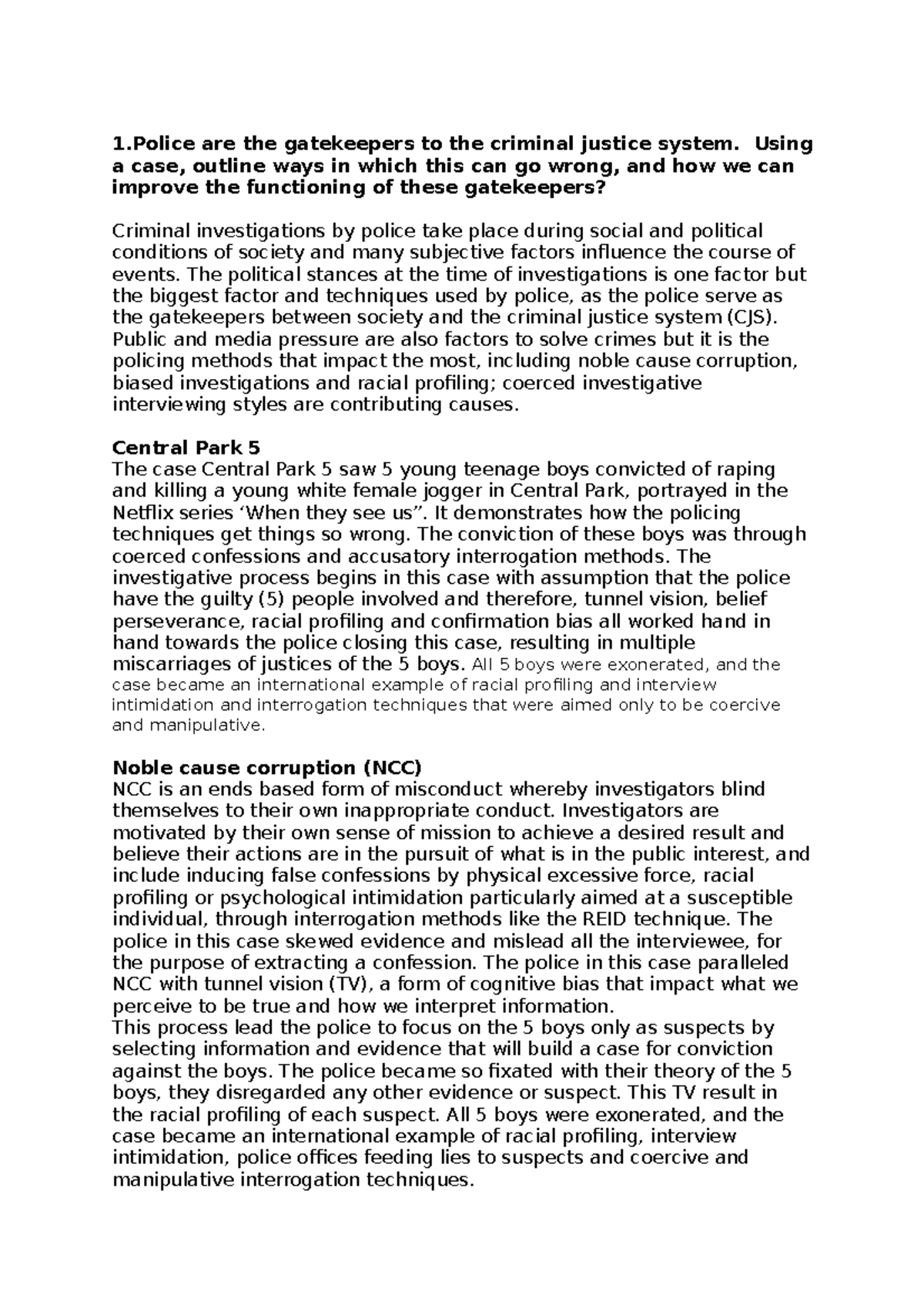 Final exam questions - exam notes - 1 are the gatekeepers to the ...