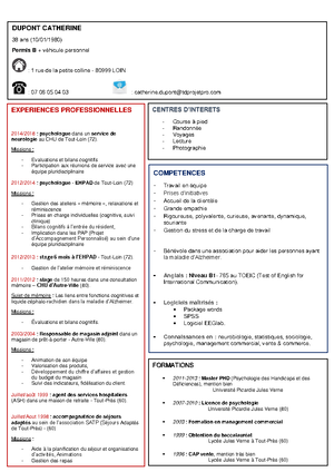 PASS Fiche Projet Professionnel V2 - Objectif : En relation avec les ...