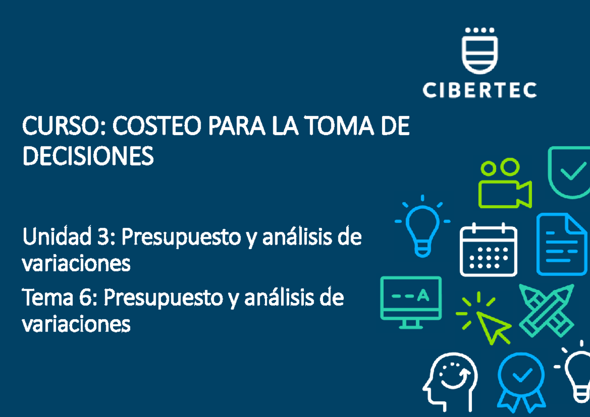 5.- PPT Unidad 03 Tema 06 2024 04 Costeo para la toma de decisiones (0609).pdf - CURSO: COSTEO ...