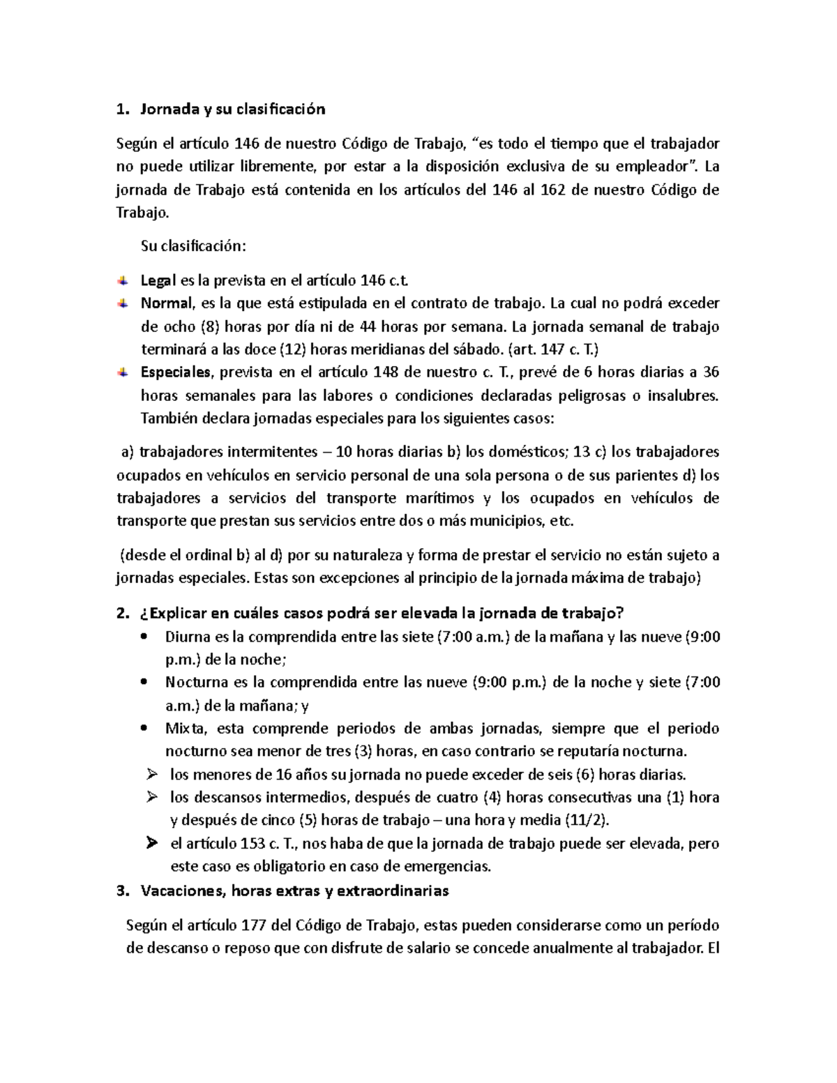 - Tarea 4 - Antonia Mercedes Payano - 1. Jornada y su clasificación ...