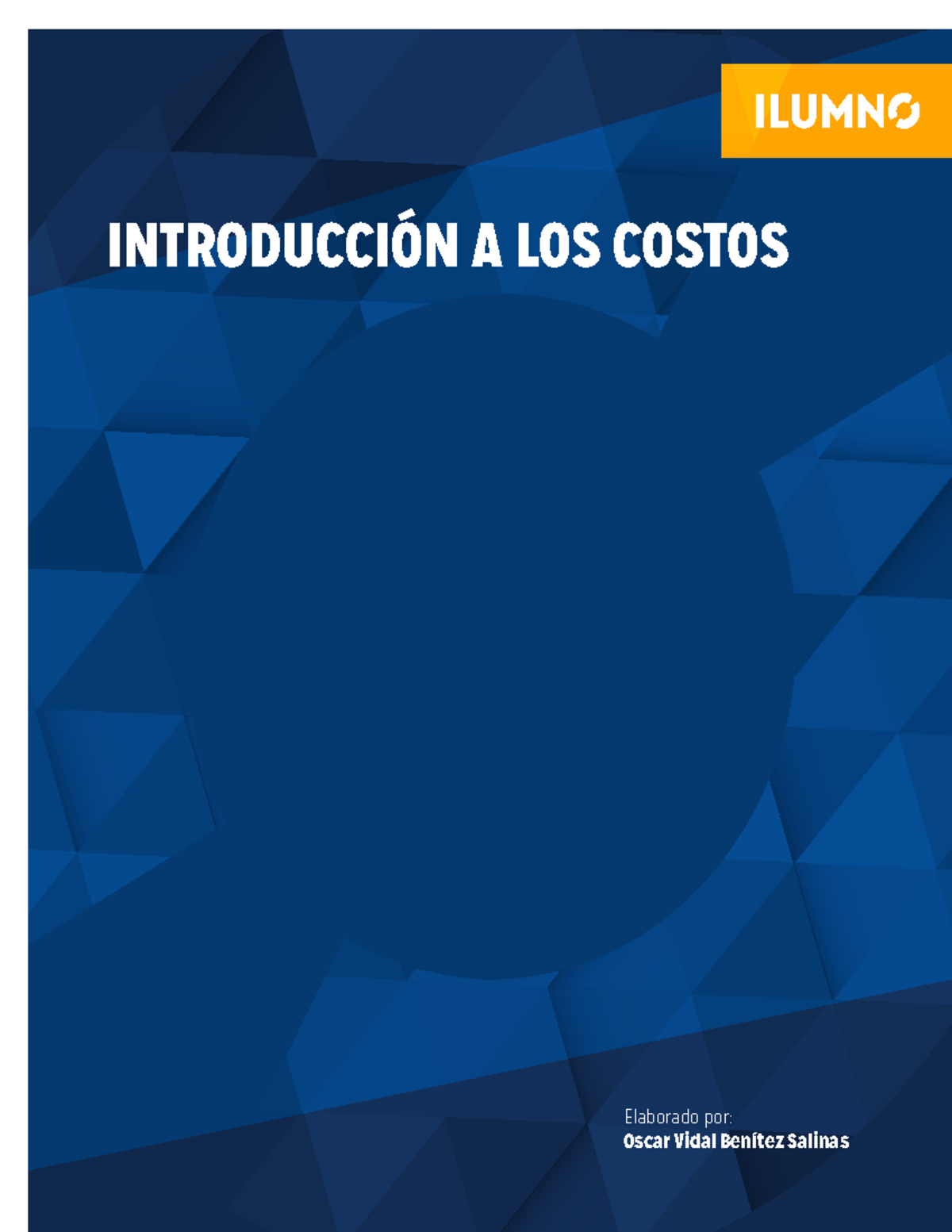 Libro de costos 1 - modelo - INTRODUCCIÓN A LOS COSTOS Elaborado por ...